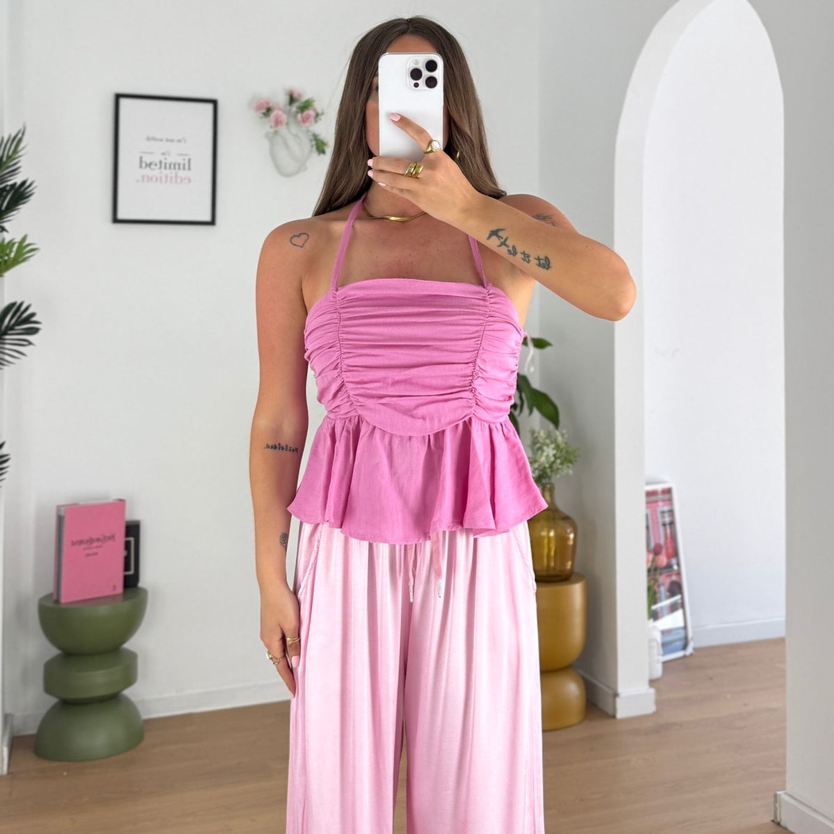 Top Fede 66517-ROSA BARBIE – Frida Shop